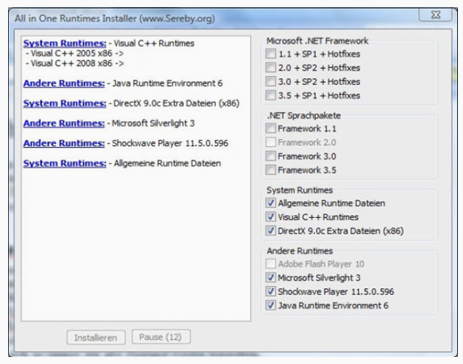 Appatic: All In One Runtimes Installer